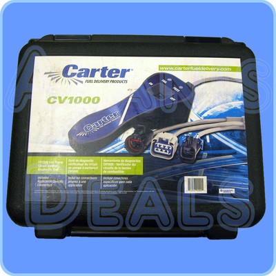 New Carter Electronic Fuel Pump Tester CV1000 Circuit Verifier Kit | eBay
