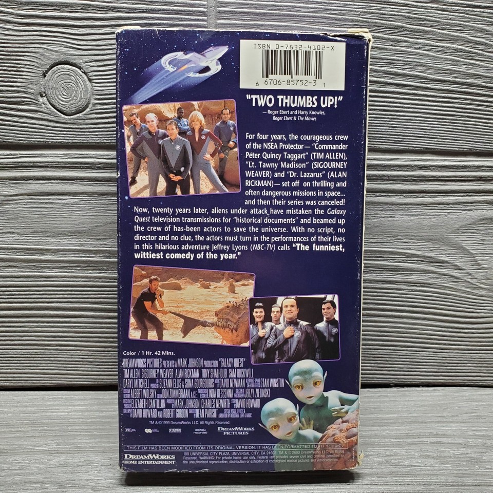 Galaxy Quest (VHS, 2000) 667068575231| eBay