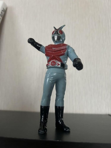 Kamen Rider X Action Figure Gray/Red Plastic 3D Model Collectible no113 ...