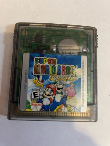 Super Mario Bros. Deluxe - Nintendo Game Boy Color GBC Authentic Tested ...