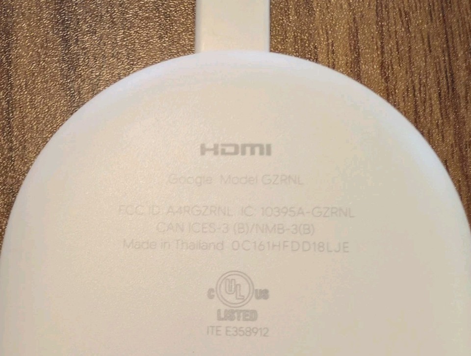 Google Chromecast with Google TV 4K UHD Media Streamer - Snow ...