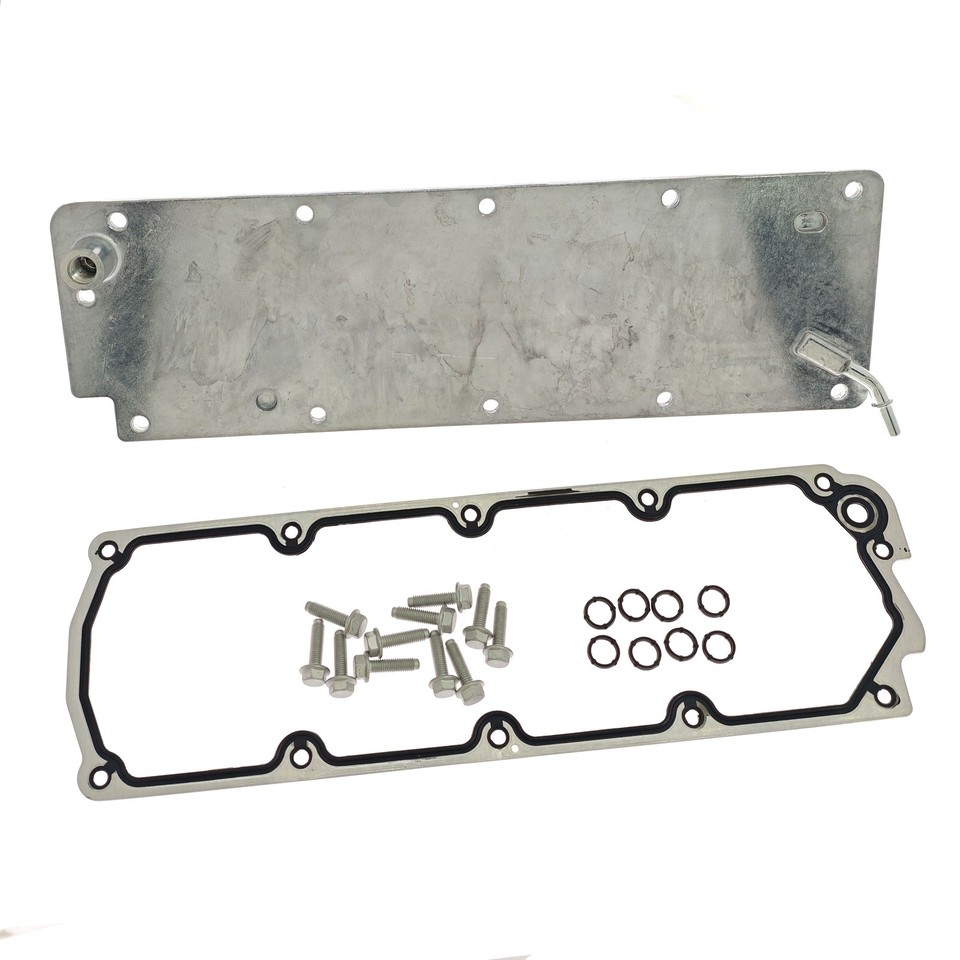 Non AFM/DOD Oil Valley Cover Block Off Plate For Gen IV LS3 LS2 LS7 LSX ...
