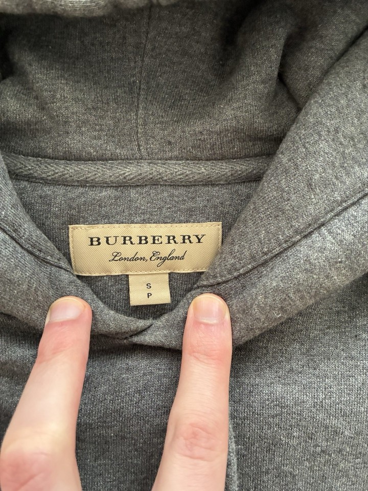 Burberry Hoodie In Größe S Grau Sweatshirt Pullover Herren | eBay.de