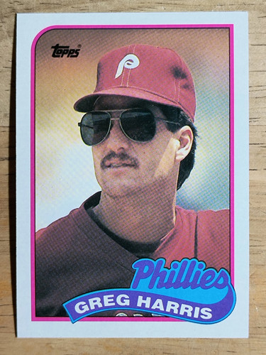 1989 Topps #627 Greg A. Harris | eBay