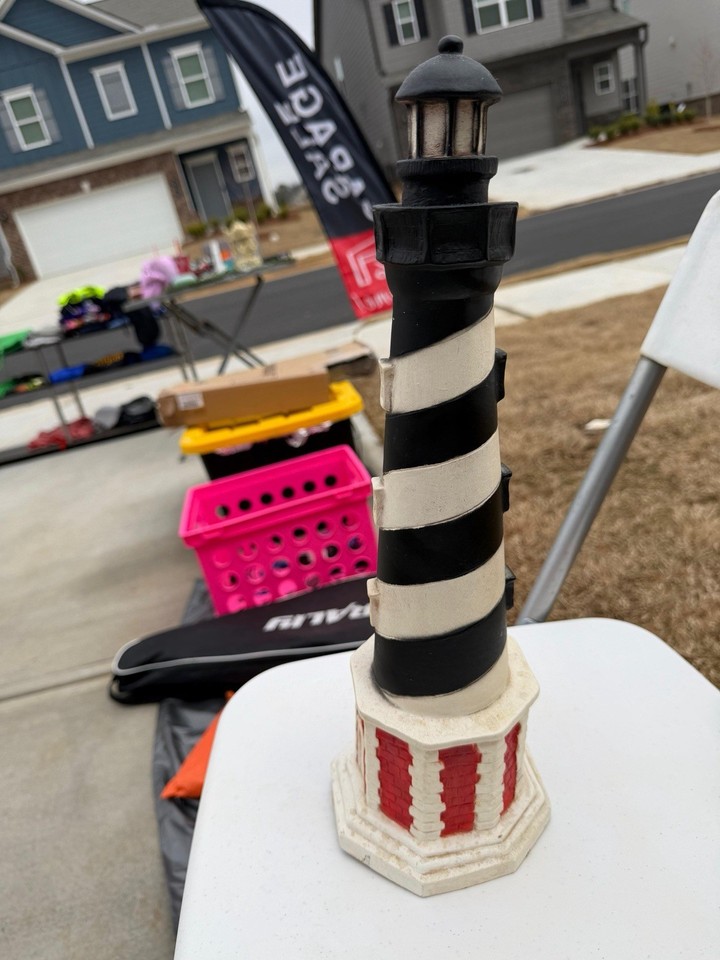 Universal Statuary Cape Hatteras Lighthouse Statue Plaster Outdoor ...