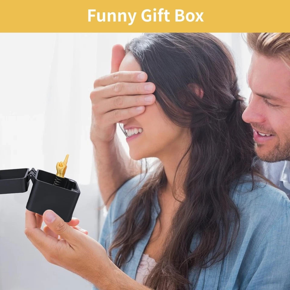Funny Prank Pop Up Box Gag Toy Surprise Joke Gift for Adults | eBay UK