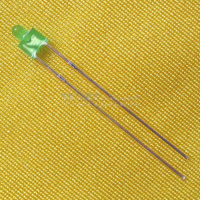100 pcs Light Emitting Diode Mini LEDs Dia. 2mm Green | eBay