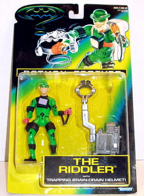 Batman Forever The Riddler Trapping Brain-Drain Helmet Free Ship w/ Pro ...