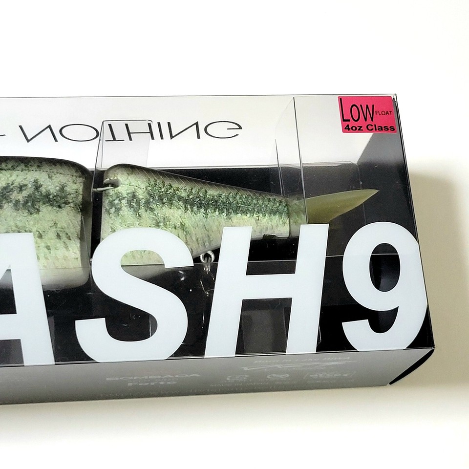 DRT KLASH 9 DRT BASS Low Floating Swimbait Glide Bait Fishing Japanese ...