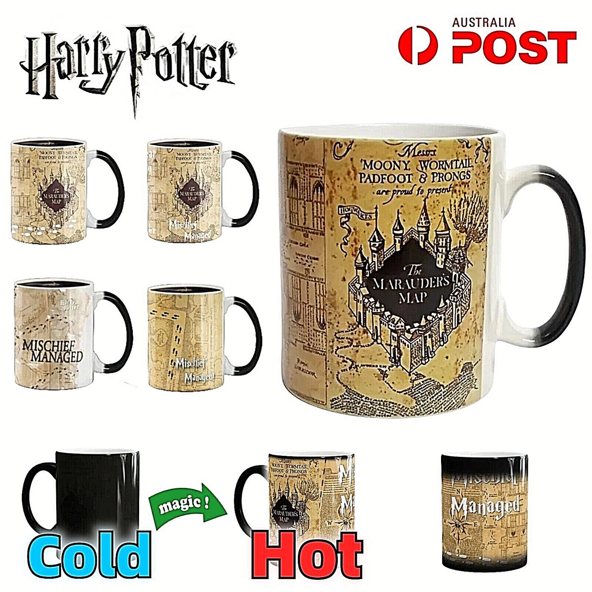 Harry Potter Transforming Mug Heat Changing Mug Harry Potter