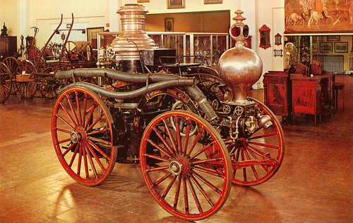 1877 Steam Engine Carriage Steampunk Postcard Vintage | eBay