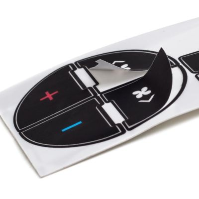 GM Button Repair Kit Dash Replacement 07-13 AC Decal Stickers US SELLER ...