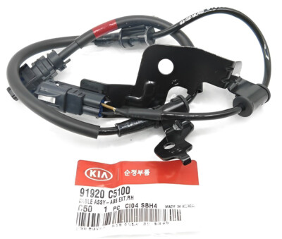 GENUINE 91920C5100 Rear Right Wheel ABS Speed Sensor Cable for KIA ...