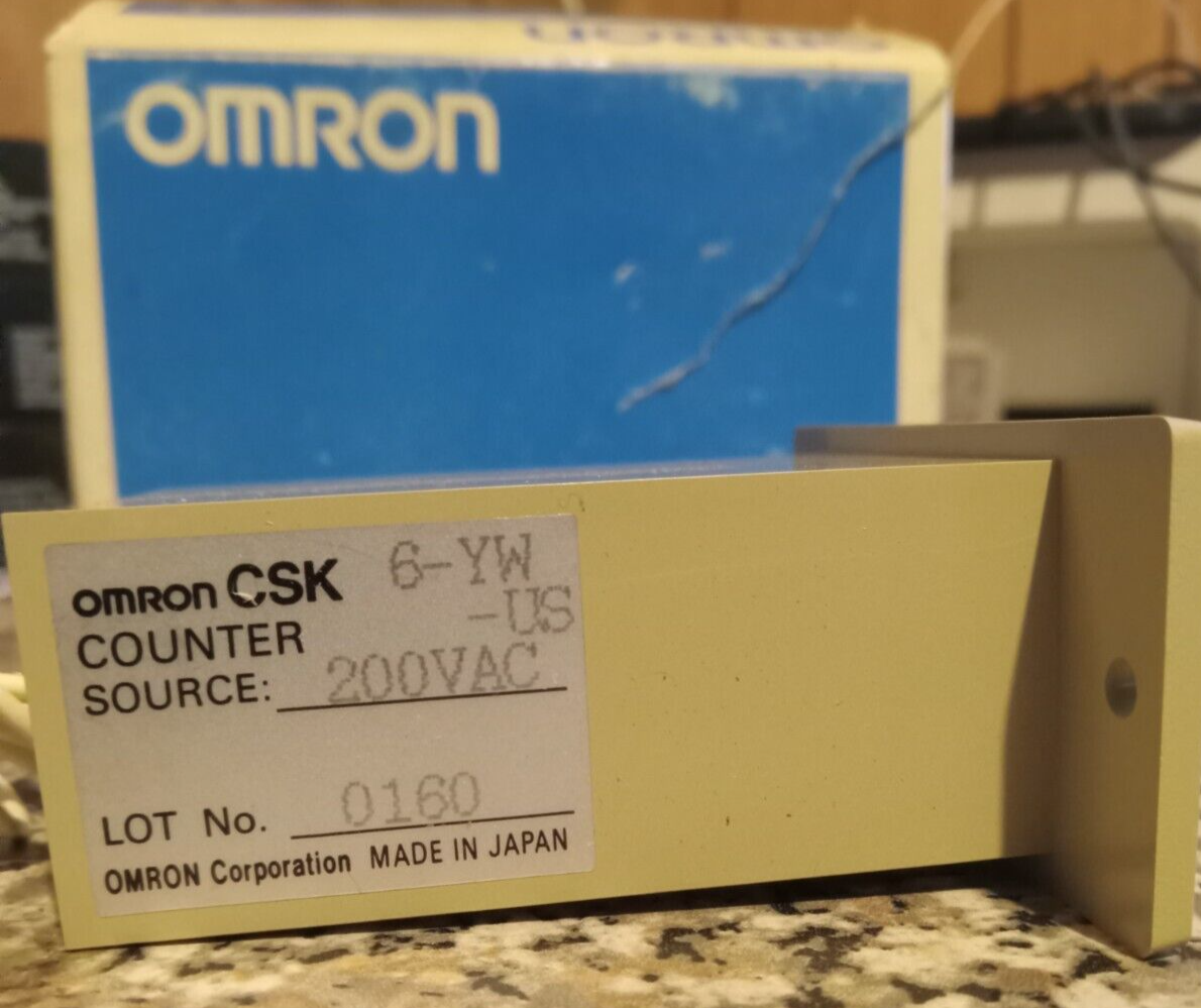 Omron Counters 6-Digit, Electromagnetic, CSK6-YW-US | eBay