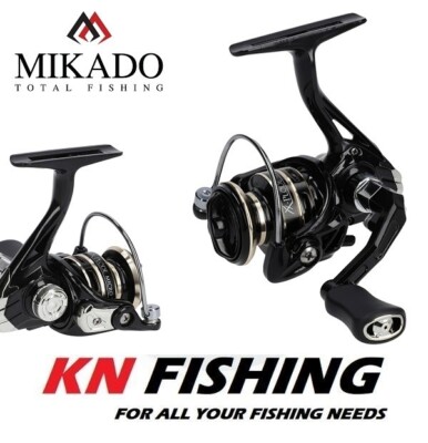 MIKADO X-PLODE MICRO Ice Fishing and Spinning Reel Saltwater Freshwater ...