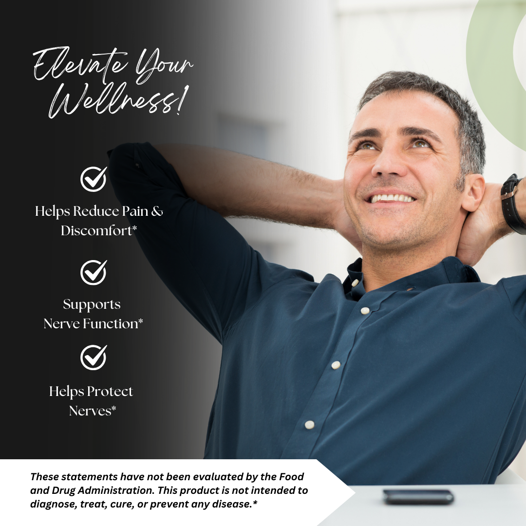 Neuro Pure Advanced Nerve Formula Supports Brain Health & Function - 6 ...