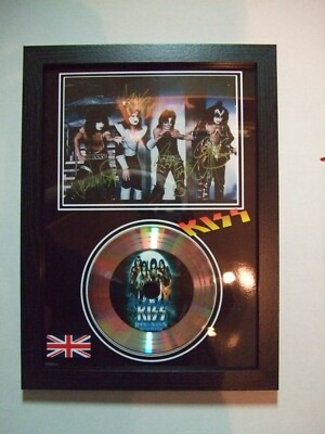KISS LIMITED EDITION SIGNED AUTOGRAPH FRAMED A4 | eBay