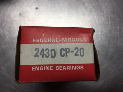 2430CP20 Vintage Box Federal Mogul Engine Bearing 2430 CP-20 | eBay