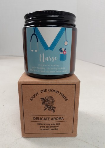 NURSE Enjoy the Good Times Orange Flower Candle Delicate Aroma 2.5 ...