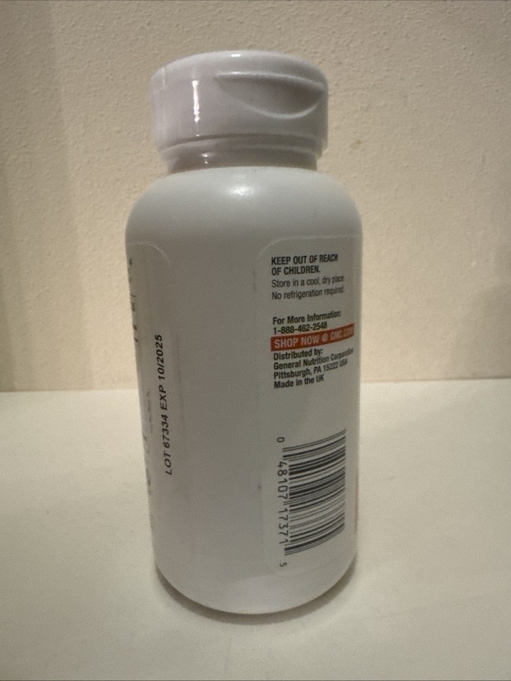 GNC Probiotic Complex Daily Need 10 Billion CFUs 8 Unique Strains BB 10 ...