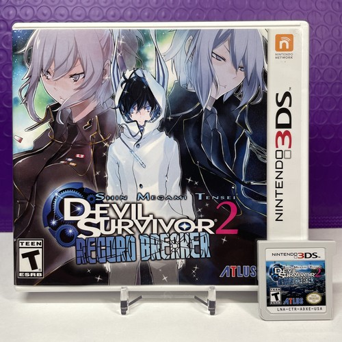 SMT Shin Megami Tensei Devil Survivor 2 Record Breaker (3DS, 2015) | eBay