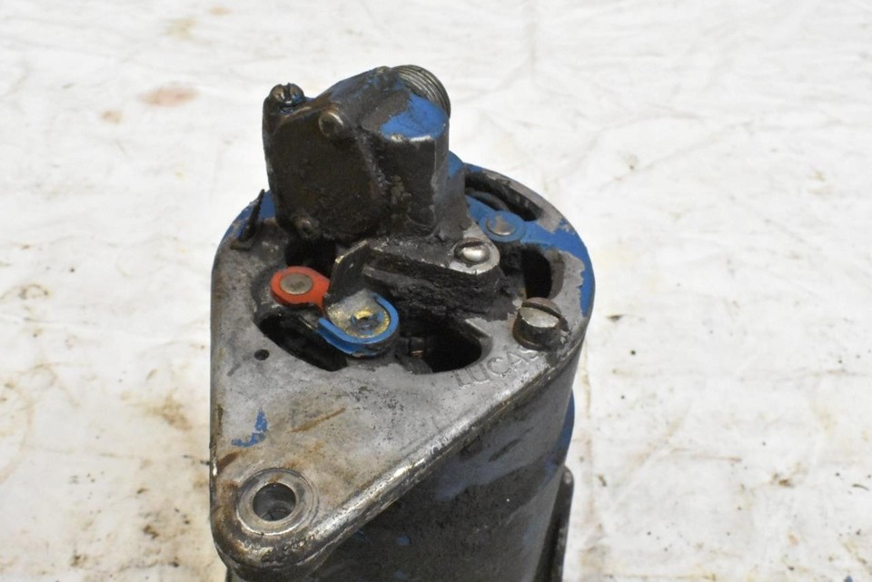 Ford 3000 Gas Tractor Parts Working Lucas 12V Generator with Tachometer ...