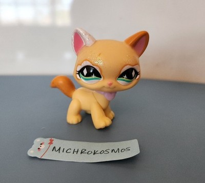 Authentic Littlest Pet Shop LPS Glitter Cat #626 | eBay