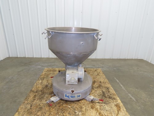K Tron Twin Screw Feeder Unit Load Cell 20 Gallon Aluminum Hopper | eBay