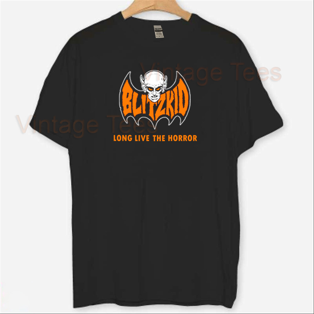 Logotipo De Blitzkid Blitzkid Band T Shirt Horror Punk Misfits