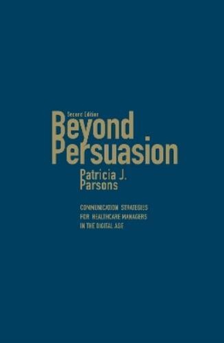Patricia J. Parsons Beyond Persuasion (Relié) | eBay