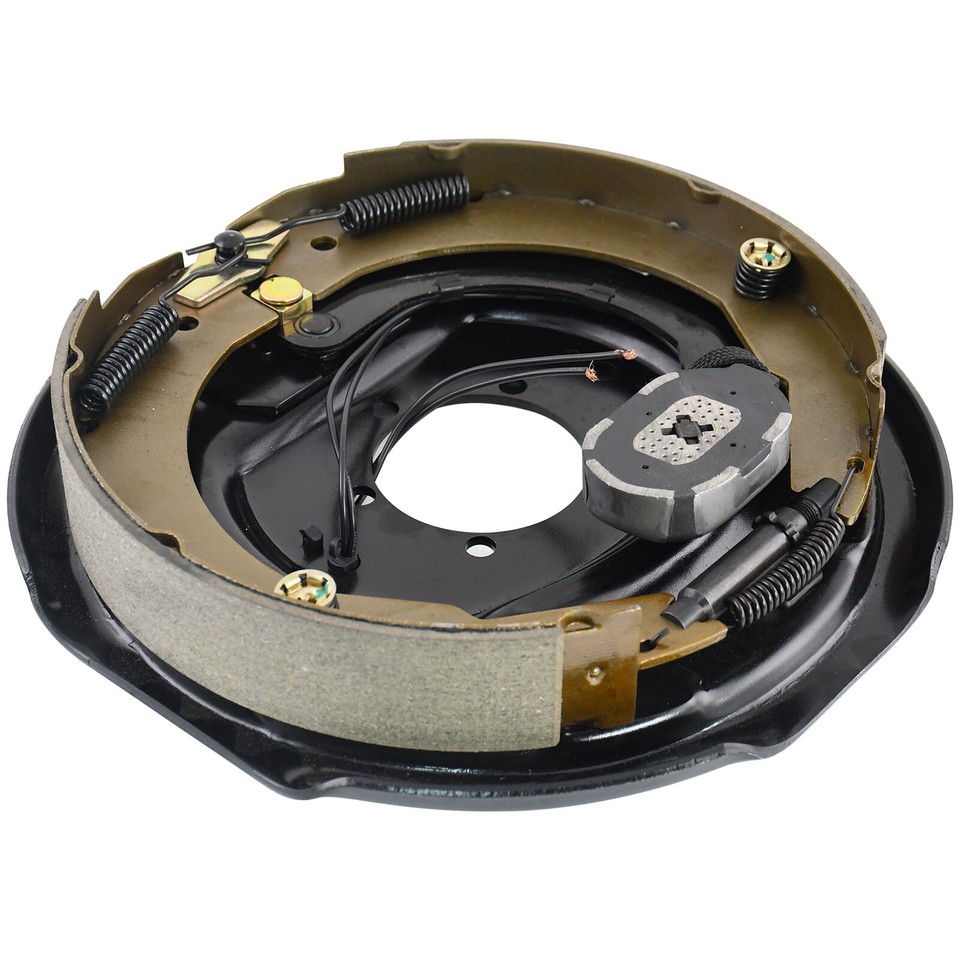 4PK New 12" X 2" Electric Trailer Brake Assembly Kit For 5200-7000 lbs ...