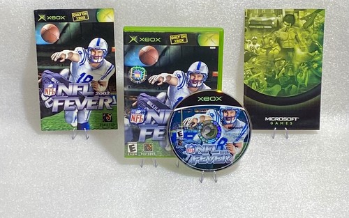 NFL Fever 2002 (Microsoft Xbox, 2001) Complete and Tested 659556745202 ...