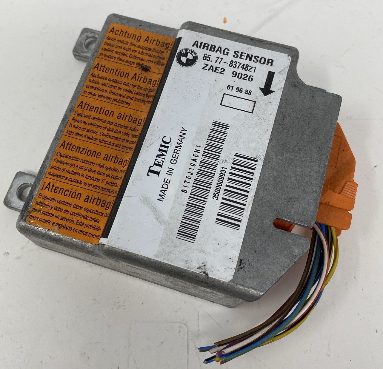 BMW E31 SAFETY CONTROL UNIT COMPUTER MODULE 1997 65778374821 | eBay