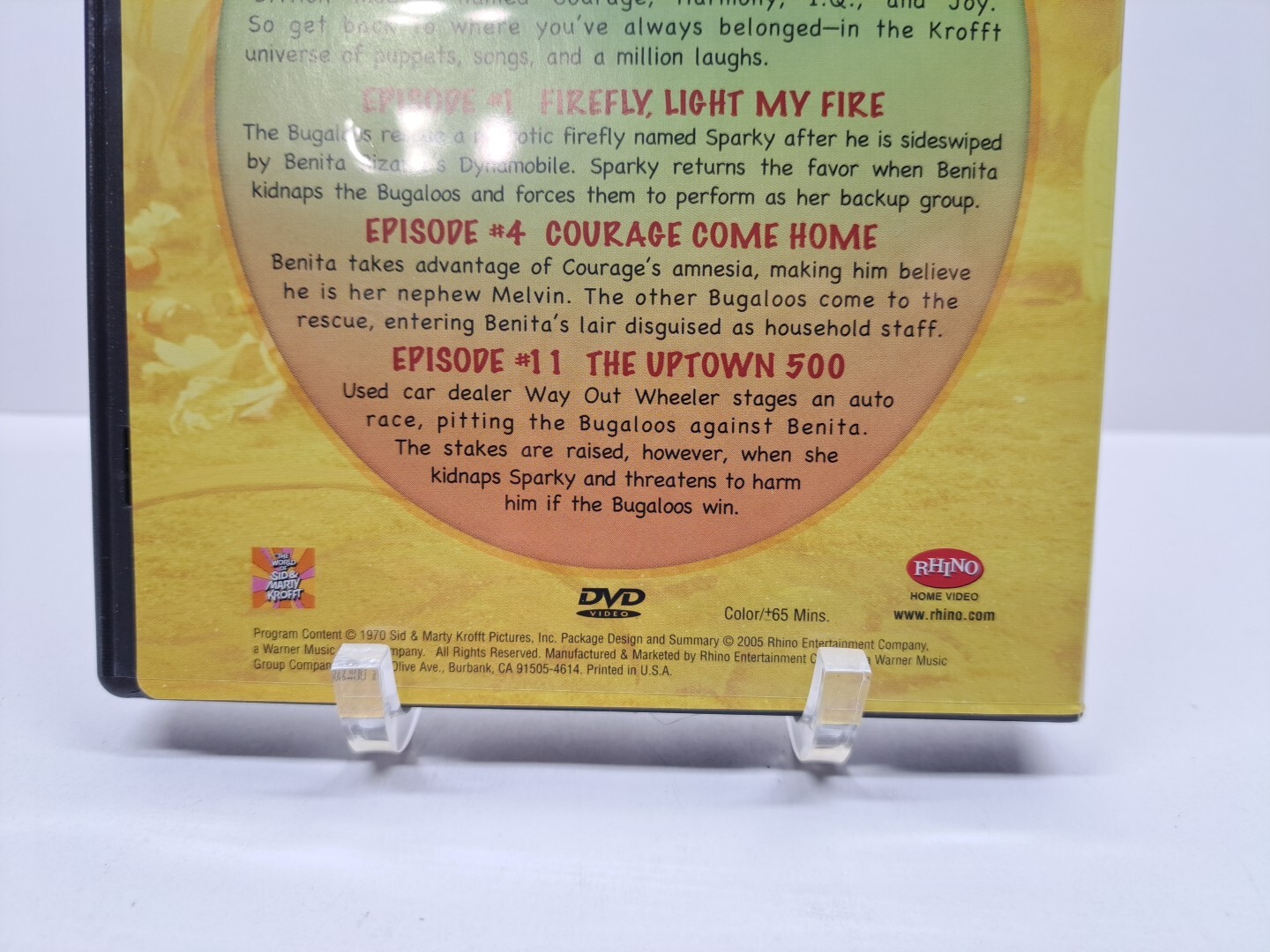 The Bugaloos DVD 3 Classic Episodes The World Of Sid Marty Krofft 1970s ...