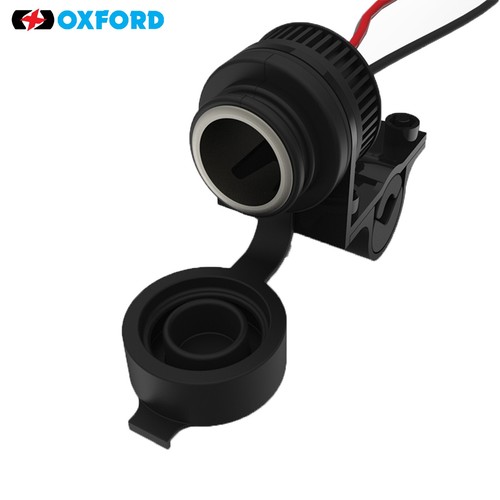 Oxford 12V Socket Motorcycle Bike Power Accessory Phone Sat Nav Charger ...