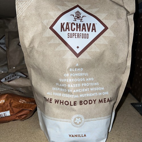 Kachava Tribal Superfood Whole Body Meal - Vanilla - 31.75oz Each - 11 ...