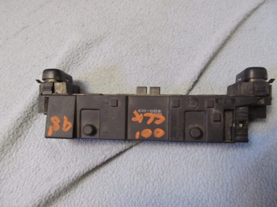 1998-2002 MERCEDES BENZ E320 W210 OEM HEATED SEAT SWITCH OEM PART ...