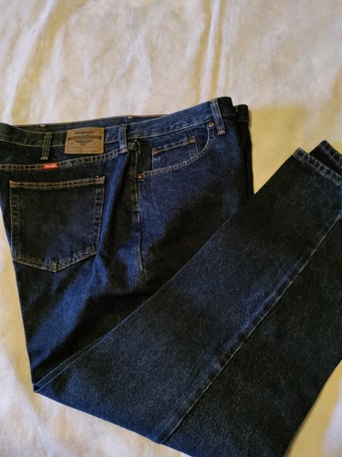 WRANGLER Jeans 46 x 30 Dry Cleaned Pressed Starched Denim | eBay