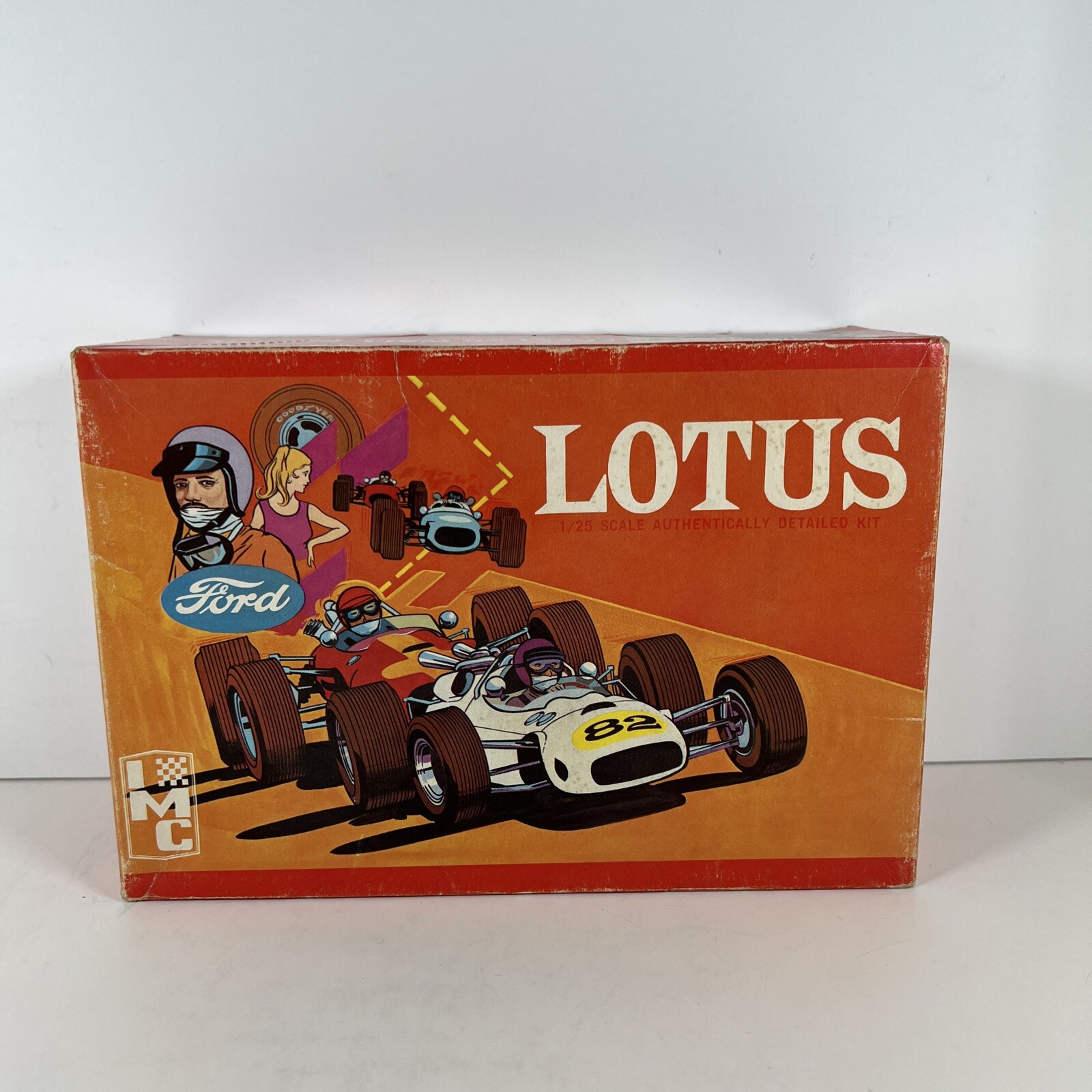 ORIGINAL IMC STP SPECIAL LOTUS FORD INDY MODEL KIT 1/25 Scale Open Box AS IS | eBay