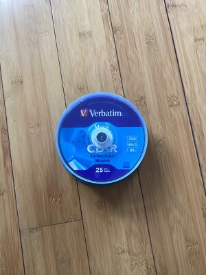 Verbatim Music CD-R 25 Pack | eBay