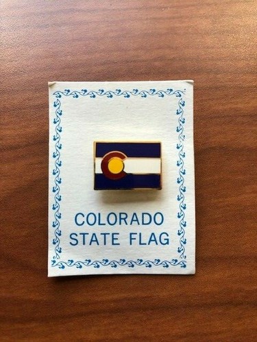 Colorado State Rectangle Flag Lapel Pin | eBay
