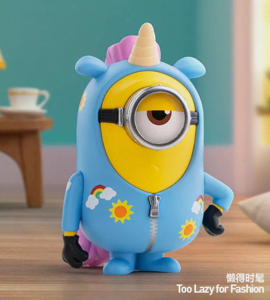 Authentic Minions Lazy Every Day Series Confirmed Blind Box Figure Toy ...