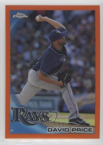 2010 Topps Chrome Orange Refractor David Price #72 | eBay