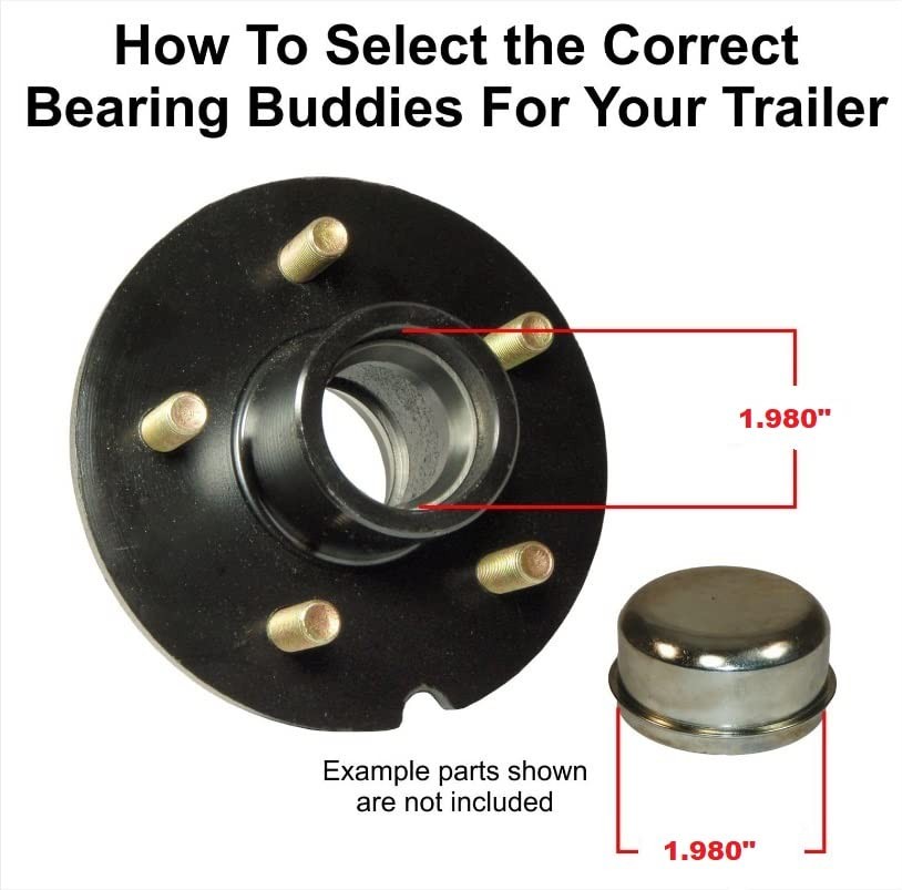 Caps - Trailer Hub Cap Protector for Trailers – Stainless Steel Buddy ...