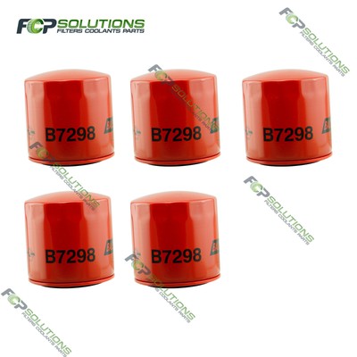 5 x B7298 Baldwin Oil Filter - Xref W9207, 1C02032430, HH1C032430 ...