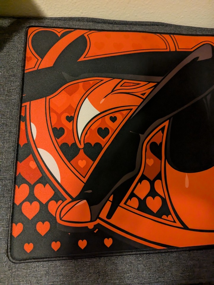 Rare Helluva Boss Millie valentine's day playmat official Vivziepop ...