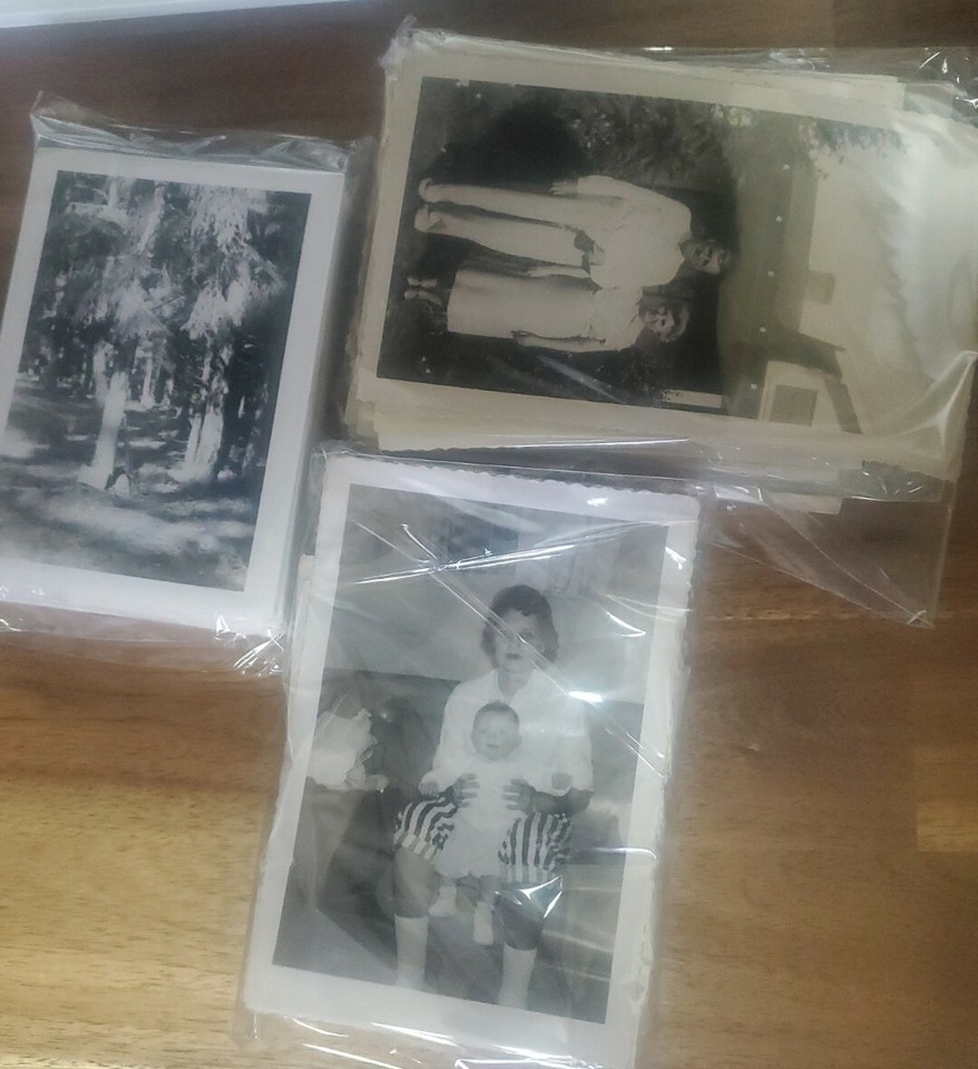 LOT OF 100 ORIGINAL RANDOM OLD PHOTOS MOSTLY B&W VINTAGE SNAPSHOTS ...