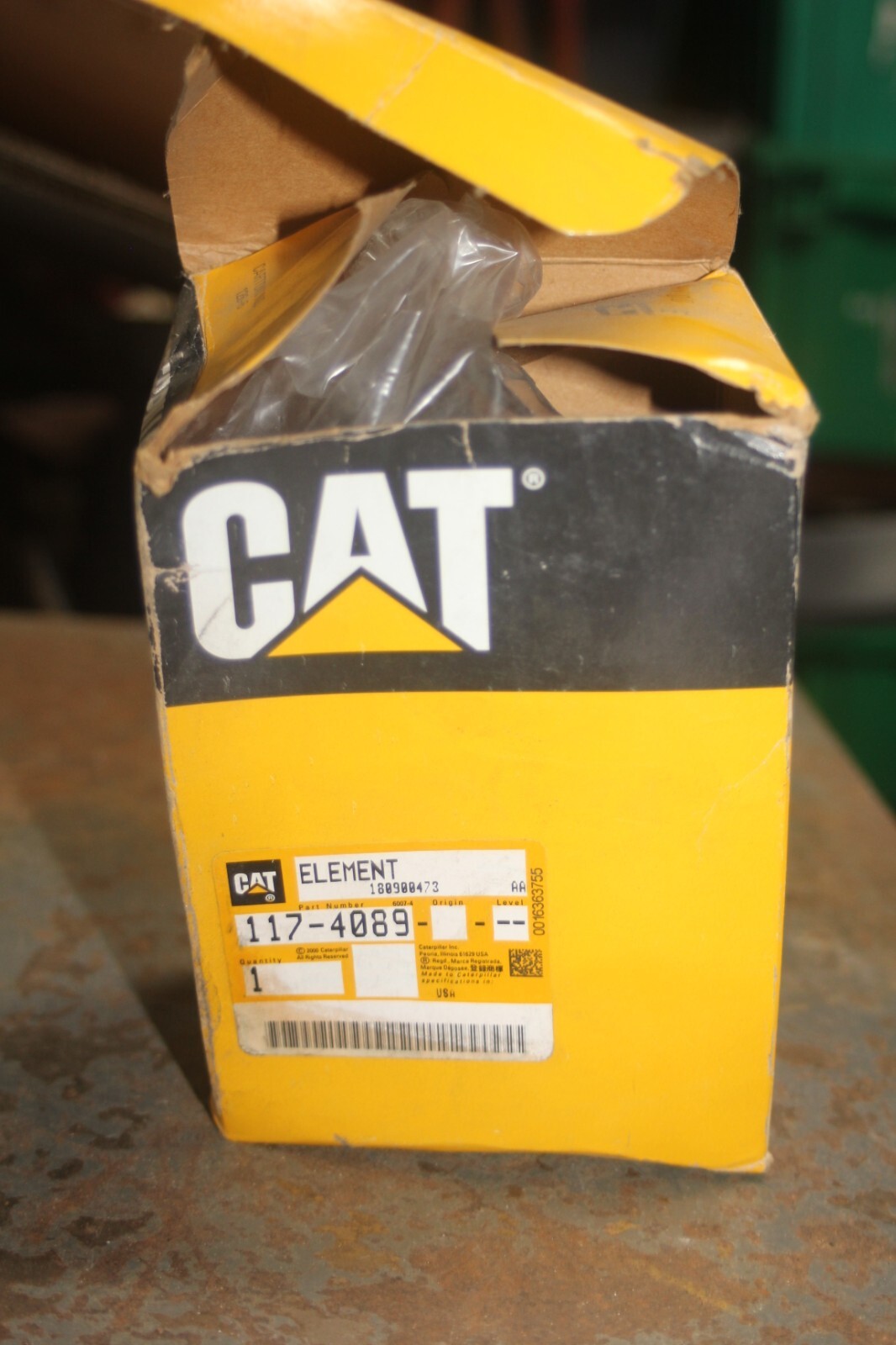 CATERPILLAR 117-4089 - Fuel filter cross reference