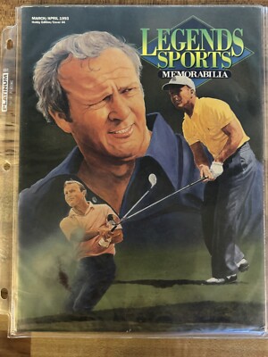 Legends Sports Memorabilia magazine Arnold Palmer March - April 1993 | eBay