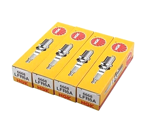 4 Pack NGK LFR6A Spark Plugs for Yamaha Waverunner VXR VXS VX FX SHO HO ...